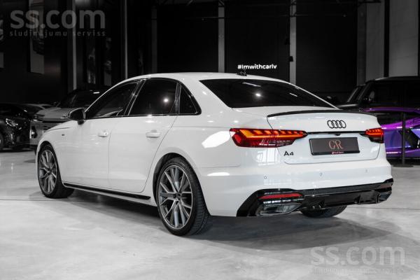 Balts Audi A4 2024 Rīga, ar dzinēja tilpumu 2.00 L un nobraukumu 47 tūkst. km par 37510 €, foto 7 vietnē AUTOMOTO.COM.LV