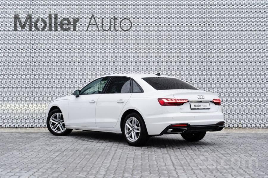 Balts Audi A4 2024 Rīga, ar dzinēja tilpumu 2.00 L un nobraukumu 34 tūkst. km par 28850 €, foto 4 vietnē AUTOMOTO.COM.LV