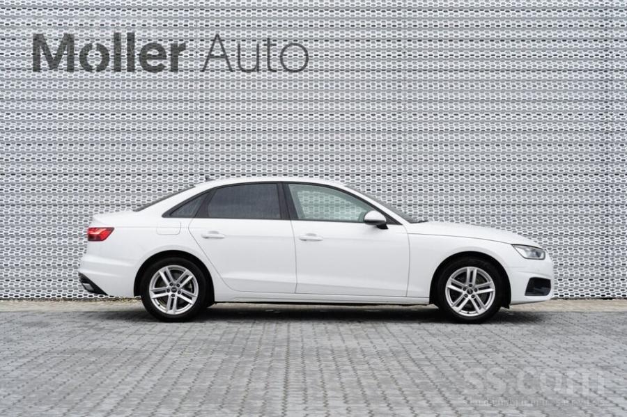 Balts Audi A4 2024 Rīga, ar dzinēja tilpumu 2.00 L un nobraukumu 34 tūkst. km par 28850 €, foto 6 vietnē AUTOMOTO.COM.LV