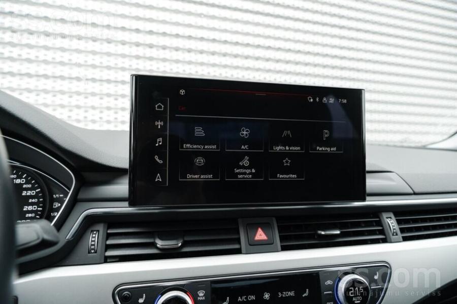 Balts Audi A4 2024 Rīga, ar dzinēja tilpumu 2.00 L un nobraukumu 34 tūkst. km par 28850 €, foto 18 vietnē AUTOMOTO.COM.LV