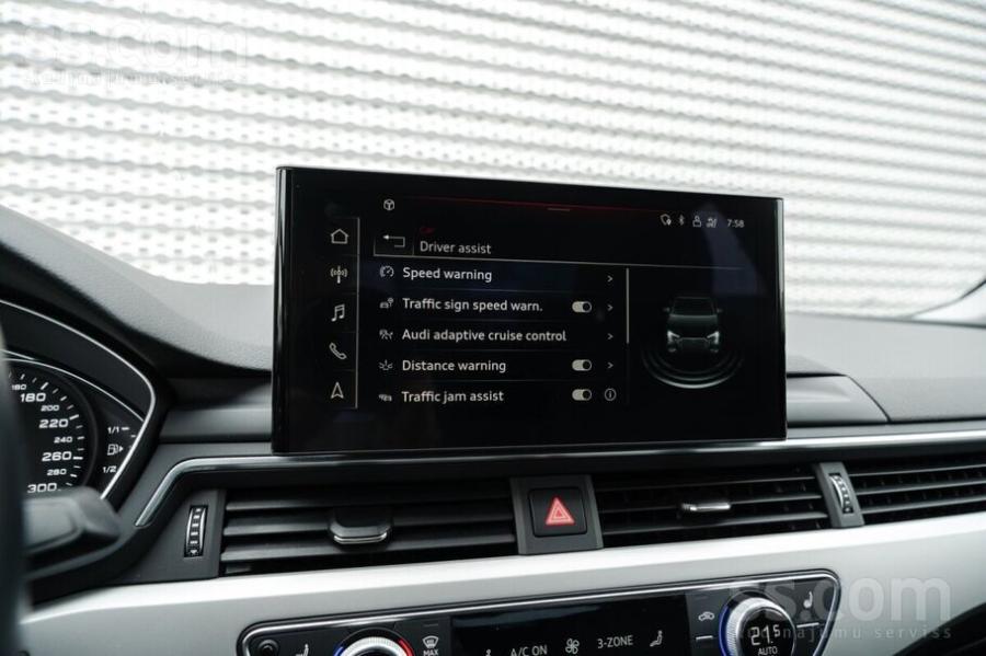 Balts Audi A4 2024 Rīga, ar dzinēja tilpumu 2.00 L un nobraukumu 34 tūkst. km par 28850 €, foto 19 vietnē AUTOMOTO.COM.LV