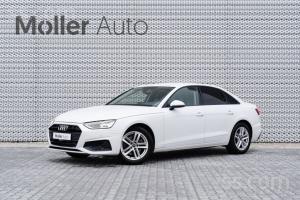 Audi A4 2024 Rīga vietnē Balts Audi A4 2024 Rīga, ar dzinēja tilpumu 2.00 L un nobraukumu 34 tūkst. km par 28850 €, foto 1 vietnē AUTOMOTO.COM.LV