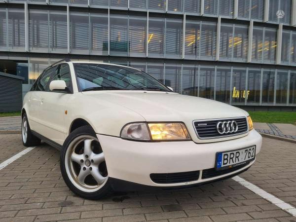 Balts Audi A4 1998 Viļņa, ar dzinēja tilpumu 2.50 L un nobraukumu 207 tūkst. km par 1500 €, foto 1 vietnē AUTOMOTO.COM.LV