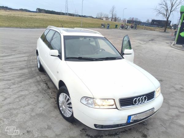 Balts Audi A4 2000 Kauņa, ar dzinēja tilpumu 1.90 L un nobraukumu 250 tūkst. km par 1600 €, foto 2 vietnē AUTOMOTO.COM.LV