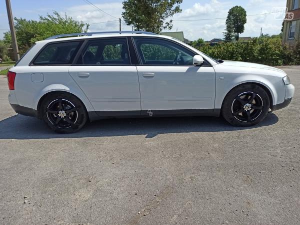 White Audi A4 2001 in Vilnius, with an engine capacity of 2.50 L and mileage of 374 thousand km for 1200 €, photo 2 on AUTOMOTO.COM.LV