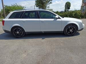 White Audi A4 2001 in Vilnius, with an engine capacity of 2.50 L and mileage of 374 thousand km for 1200 €, photo 3 on AUTOMOTO.COM.LV