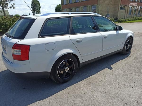 White Audi A4 2001 in Vilnius, with an engine capacity of 2.50 L and mileage of 374 thousand km for 1200 €, photo 3 on AUTOMOTO.COM.LV