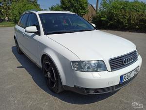 White Audi A4 2001 in Vilnius, with an engine capacity of 2.50 L and mileage of 374 thousand km for 1200 €, photo 11 on AUTOMOTO.COM.LV