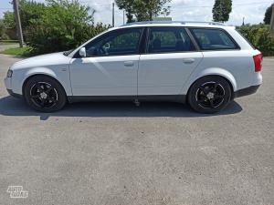 White Audi A4 2001 in Vilnius, with an engine capacity of 2.50 L and mileage of 374 thousand km for 1200 €, photo 12 on AUTOMOTO.COM.LV