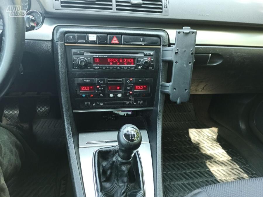 White Audi A4 2001 in Vilnius, with an engine capacity of 2.50 L and mileage of 374 thousand km for 1200 €, photo 23 on AUTOMOTO.COM.LV