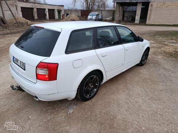 White Audi A4 2002 in Joniskis, with an engine capacity of 2.50 L and mileage of 324 thousand km for 750 €, photo 1 on AUTOMOTO.COM.LV