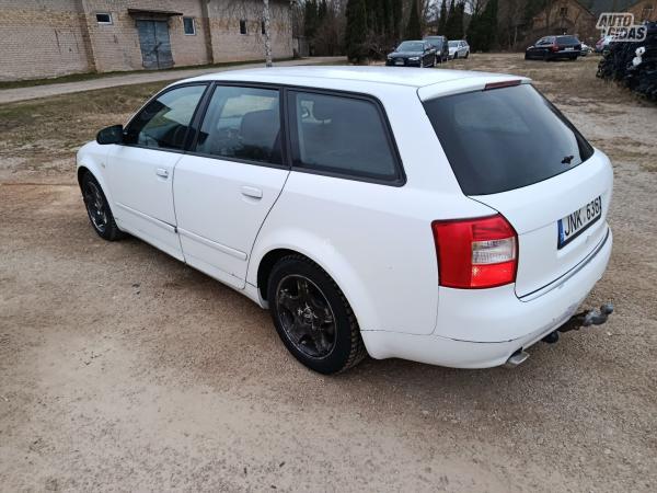 White Audi A4 2002 in Joniskis, with an engine capacity of 2.50 L and mileage of 324 thousand km for 750 €, photo 3 on AUTOMOTO.COM.LV