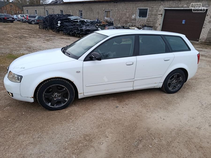 White Audi A4 2002 in Joniskis, with an engine capacity of 2.50 L and mileage of 324 thousand km for 750 €, photo 6 on AUTOMOTO.COM.LV