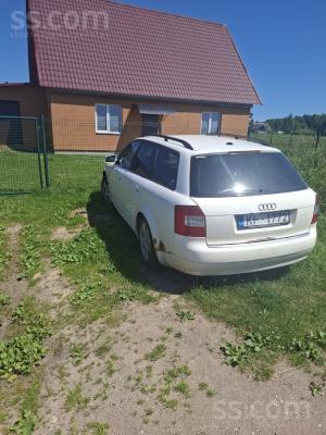 Белый Ауди А4 2002 в Даугавпилс, объемом двигателя 1.90 л и пробегом 387 тыс. км за 800 €, фото  на AUTOMOTO.COM.LV