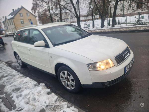 White Audi A4 2003 in Radviliskis, with an engine capacity of 1.89 L and mileage of 415 thousand km for 1250 €, photo 7 on AUTOMOTO.COM.LV