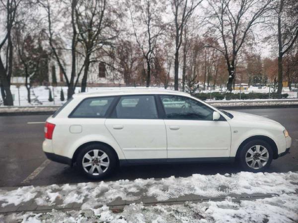 White Audi A4 2003 in Radviliskis, with an engine capacity of 1.89 L and mileage of 415 thousand km for 1250 €, photo 8 on AUTOMOTO.COM.LV