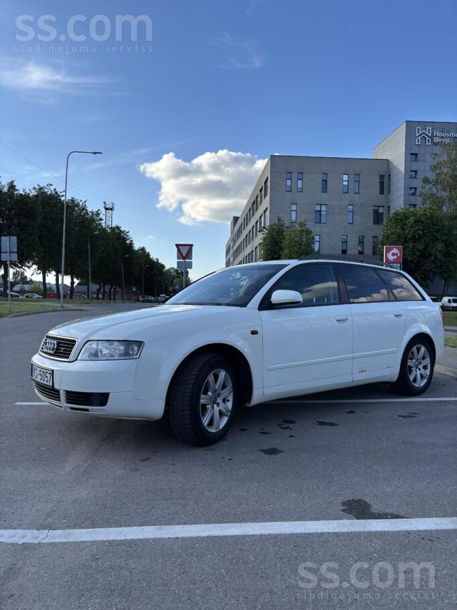 Balts Audi A4 2004 Rīga, ar dzinēja tilpumu 1.90 L un nobraukumu 407 tūkst. km par 1850 €, foto 3 vietnē AUTOMOTO.COM.LV