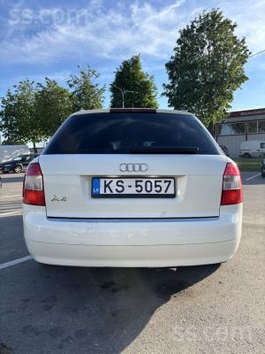 Balts Audi A4 2004 Rīga, ar dzinēja tilpumu 1.90 L un nobraukumu 407 tūkst. km par 1850 €, foto 6 vietnē AUTOMOTO.COM.LV