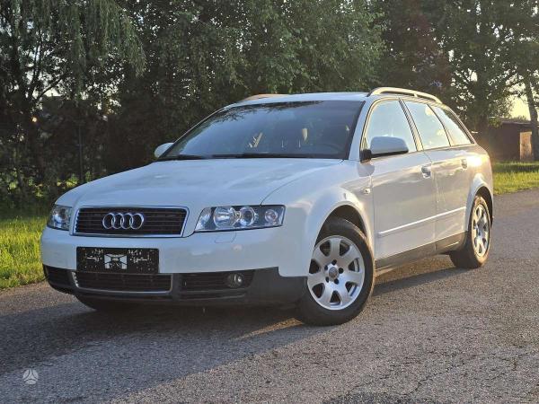 White Audi A4 2004 in Utena, with an engine capacity of 1.90 L and mileage of 256 thousand km for 2000 €, photo 1 on AUTOMOTO.COM.LV