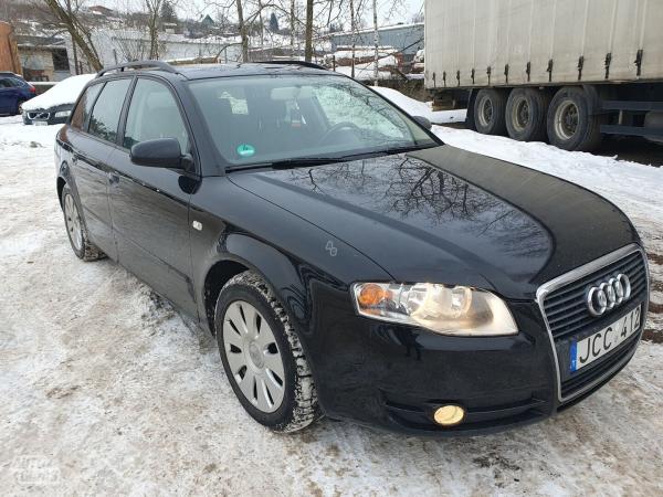White Audi A4 2005 in Kaunas, with an engine capacity of 2.00 L and mileage of 350 thousand km for 1999 €, photo 1 on AUTOMOTO.COM.LV