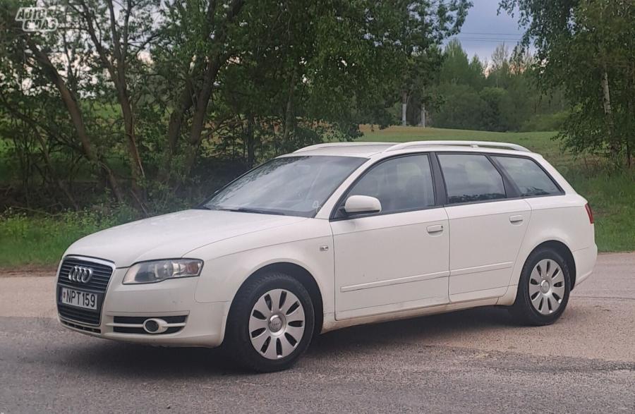 Balts Audi A4 2005 Kaišiadorys, ar dzinēja tilpumu 2.00 L un nobraukumu 381 tūkst. km par 1750 €, foto 10 vietnē AUTOMOTO.COM.LV