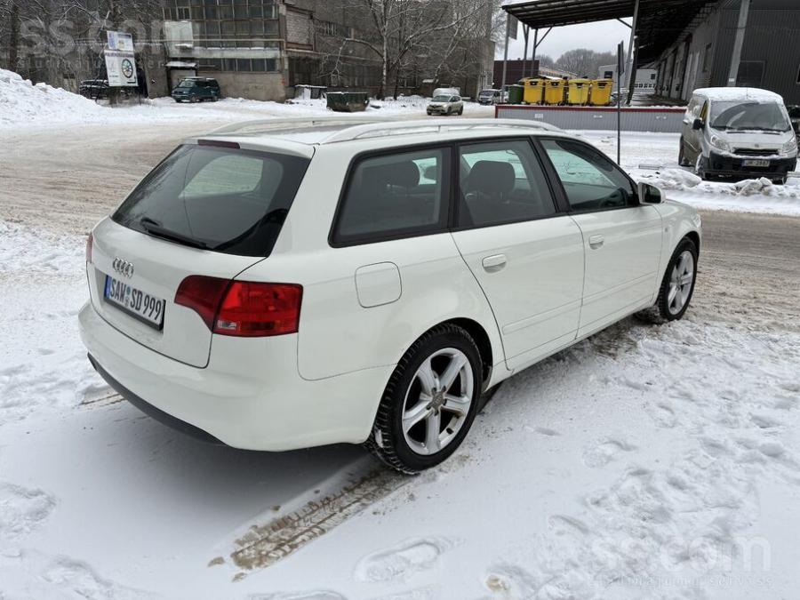 Balts Audi A4 2006 Rīga, ar dzinēja tilpumu 1.90 L un nobraukumu 285 tūkst. km par 2850 €, foto 6 vietnē AUTOMOTO.COM.LV