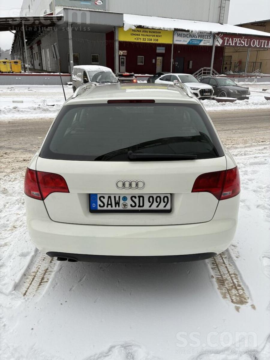 Balts Audi A4 2006 Rīga, ar dzinēja tilpumu 1.90 L un nobraukumu 285 tūkst. km par 2850 €, foto 7 vietnē AUTOMOTO.COM.LV