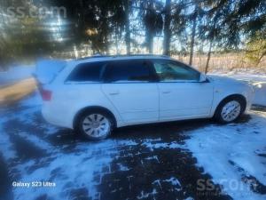 White Audi A4 2006 in Riga, with an engine capacity of 2.00 L and mileage of 0 thousand km for 3500 €, photo 2 on AUTOMOTO.COM.LV