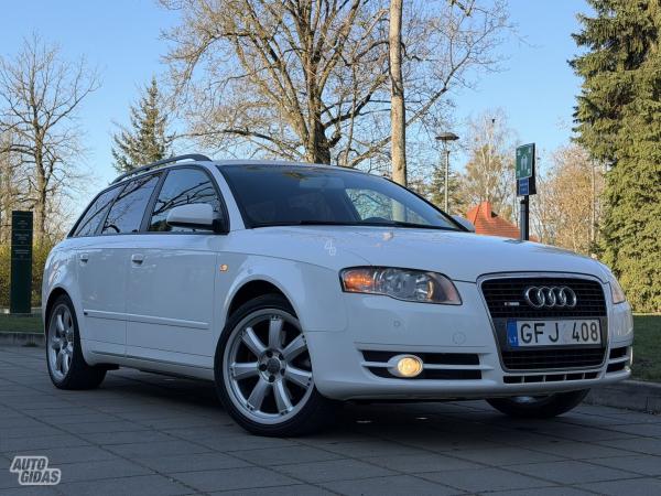 White Audi A4 2006 in Kaunas, with an engine capacity of 2.00 L and mileage of 292 thousand km for 2699 €, photo 9 on AUTOMOTO.COM.LV
