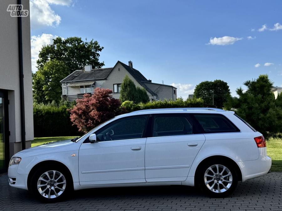 White Audi A4 2006 in Kaunas, with an engine capacity of 2.00 L and mileage of 288 thousand km for 3450 €, photo 8 on AUTOMOTO.COM.LV