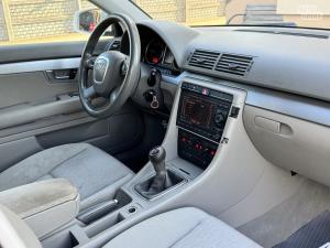 White Audi A4 2006 in Kaunas, with an engine capacity of 2.00 L and mileage of 288 thousand km for 3450 €, photo 18 on AUTOMOTO.COM.LV