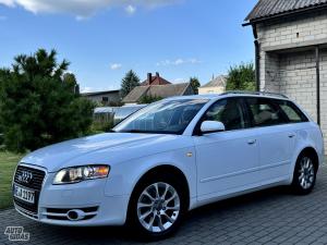 Balts Audi A4 2006 Kauņa, ar dzinēja tilpumu 2.00 L un nobraukumu 280 tūkst. km par 2999 €, foto  vietnē AUTOMOTO.COM.LV