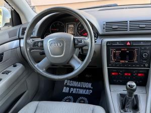 Balts Audi A4 2006 Kauņa, ar dzinēja tilpumu 2.00 L un nobraukumu 280 tūkst. km par 2999 €, foto 15 vietnē AUTOMOTO.COM.LV