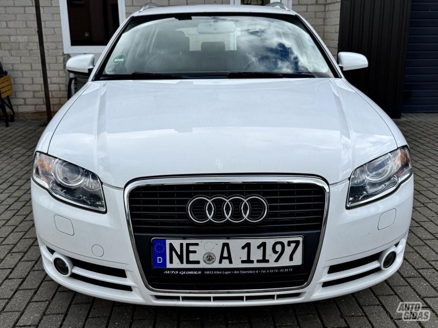 White Audi A4 2006 in Kaunas, with an engine capacity of 2.00 L and mileage of 280 thousand km for 2999 €, photo 6 on AUTOMOTO.COM.LV
