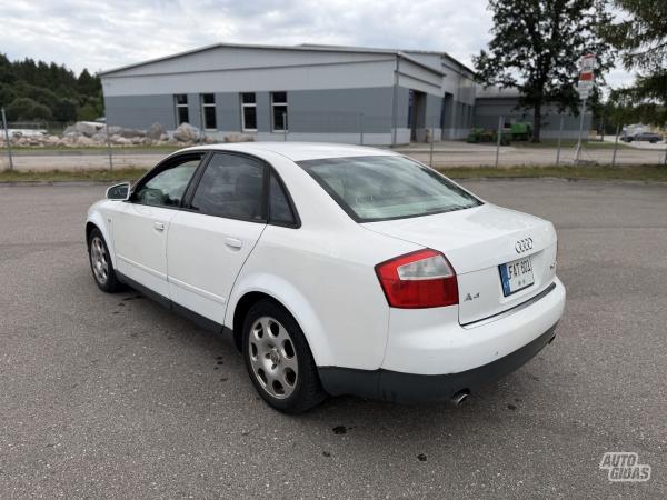 White Audi A4 2006 in Ukmerge, with an engine capacity of 1.80 L and mileage of 320 thousand km for 650 €, photo 3 on AUTOMOTO.COM.LV