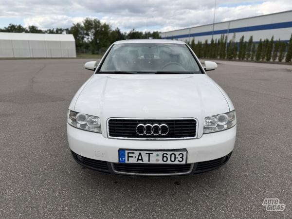 White Audi A4 2006 in Ukmerge, with an engine capacity of 1.80 L and mileage of 320 thousand km for 650 €, photo 8 on AUTOMOTO.COM.LV