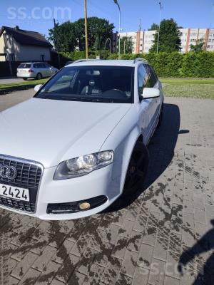 Balts Audi A4 2007 Jūrmala, ar dzinēja tilpumu 2.00 L un nobraukumu 279 tūkst. km par 4300 €, foto  vietnē AUTOMOTO.COM.LV