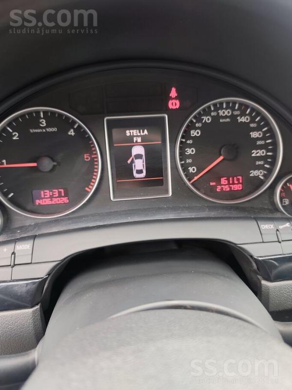 Balts Audi A4 2007 Jūrmala, ar dzinēja tilpumu 2.00 L un nobraukumu 279 tūkst. km par 4300 €, foto 8 vietnē AUTOMOTO.COM.LV