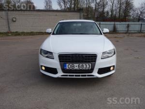 White Audi A4 2008 in Riga, with an engine capacity of 2.00 L and mileage of 0 thousand km for 9500 €, photo 3 on AUTOMOTO.COM.LV