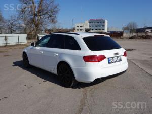 White Audi A4 2008 in Riga, with an engine capacity of 2.00 L and mileage of 0 thousand km for 9500 €, photo 11 on AUTOMOTO.COM.LV