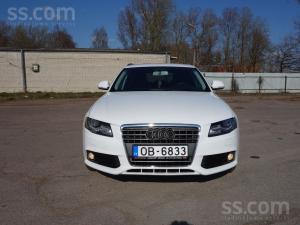 White Audi A4 2008 in Riga, with an engine capacity of 2.00 L and mileage of 0 thousand km for 9500 €, photo 18 on AUTOMOTO.COM.LV