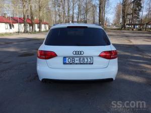 White Audi A4 2008 in Riga, with an engine capacity of 2.00 L and mileage of 0 thousand km for 9500 €, photo 19 on AUTOMOTO.COM.LV