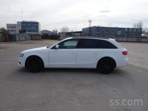 White Audi A4 2008 in Riga, with an engine capacity of 2.00 L and mileage of 0 thousand km for 9500 €, photo 24 on AUTOMOTO.COM.LV