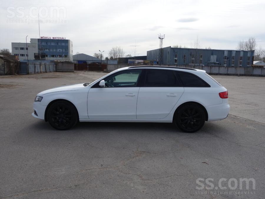 White Audi A4 2008 in Riga, with an engine capacity of 2.00 L and mileage of 0 thousand km for 9500 €, photo 24 on AUTOMOTO.COM.LV