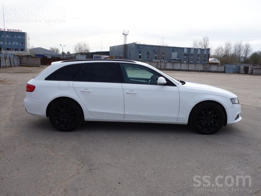 White Audi A4 2008 in Riga, with an engine capacity of 2.00 L and mileage of 0 thousand km for 9500 €, photo 25 on AUTOMOTO.COM.LV