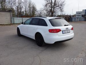 White Audi A4 2008 in Riga, with an engine capacity of 2.00 L and mileage of 0 thousand km for 9500 €, photo 26 on AUTOMOTO.COM.LV