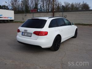 White Audi A4 2008 in Riga, with an engine capacity of 2.00 L and mileage of 0 thousand km for 9500 €, photo 27 on AUTOMOTO.COM.LV