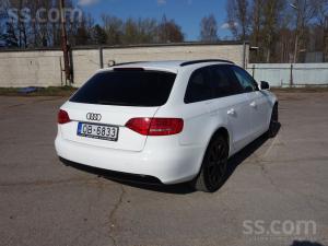 White Audi A4 2008 in Riga, with an engine capacity of 2.00 L and mileage of 0 thousand km for 9500 €, photo 34 on AUTOMOTO.COM.LV
