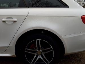 White Audi A4 2008 in Trakai, with an engine capacity of 1.80 L and mileage of 322 thousand km for 3500 €, photo 12 on AUTOMOTO.COM.LV