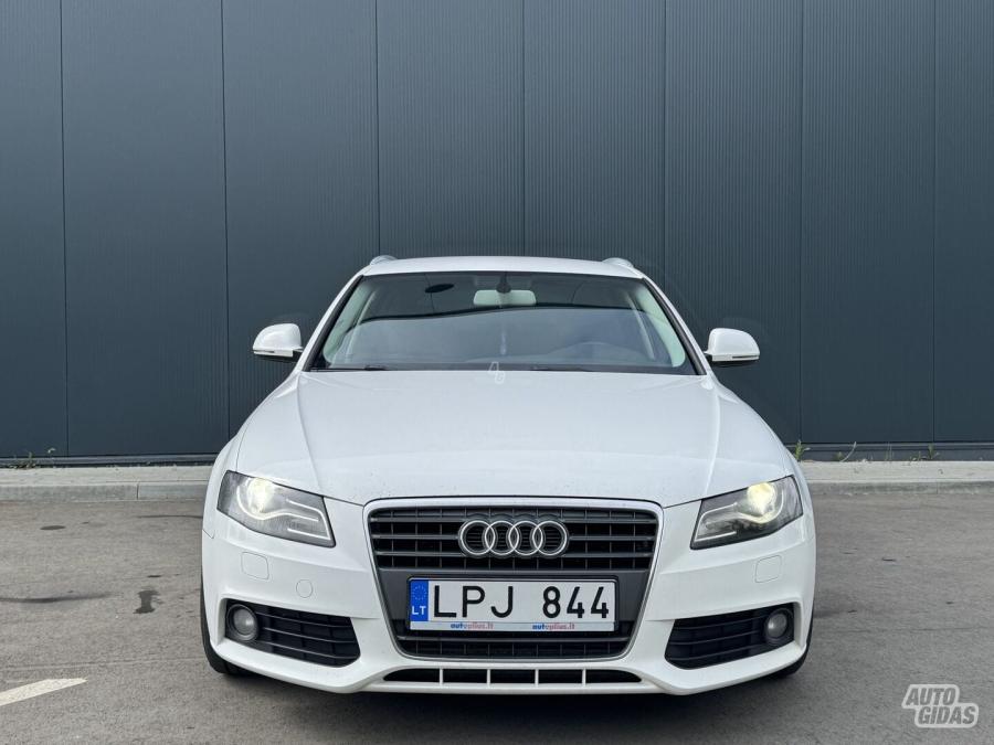 White Audi A4 2008 in Panevezys, with an engine capacity of 2.00 L and mileage of 470 thousand km for 3700 €, photo 4 on AUTOMOTO.COM.LV
